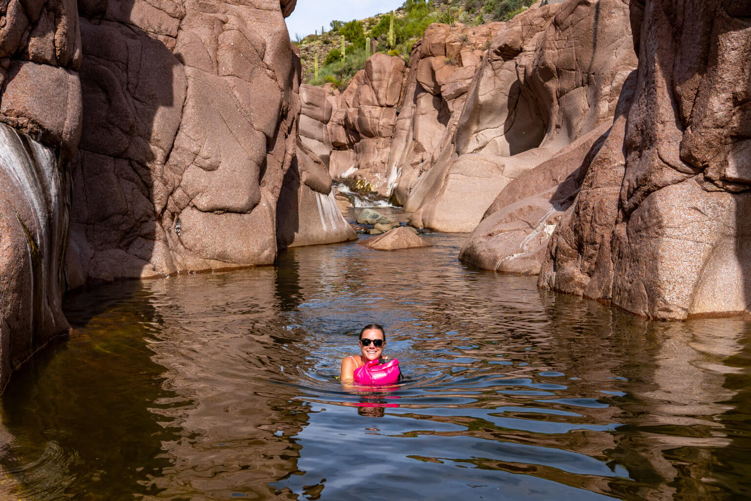 Salome Jug, Exploring Arizona's Secret Waterfall Canyon