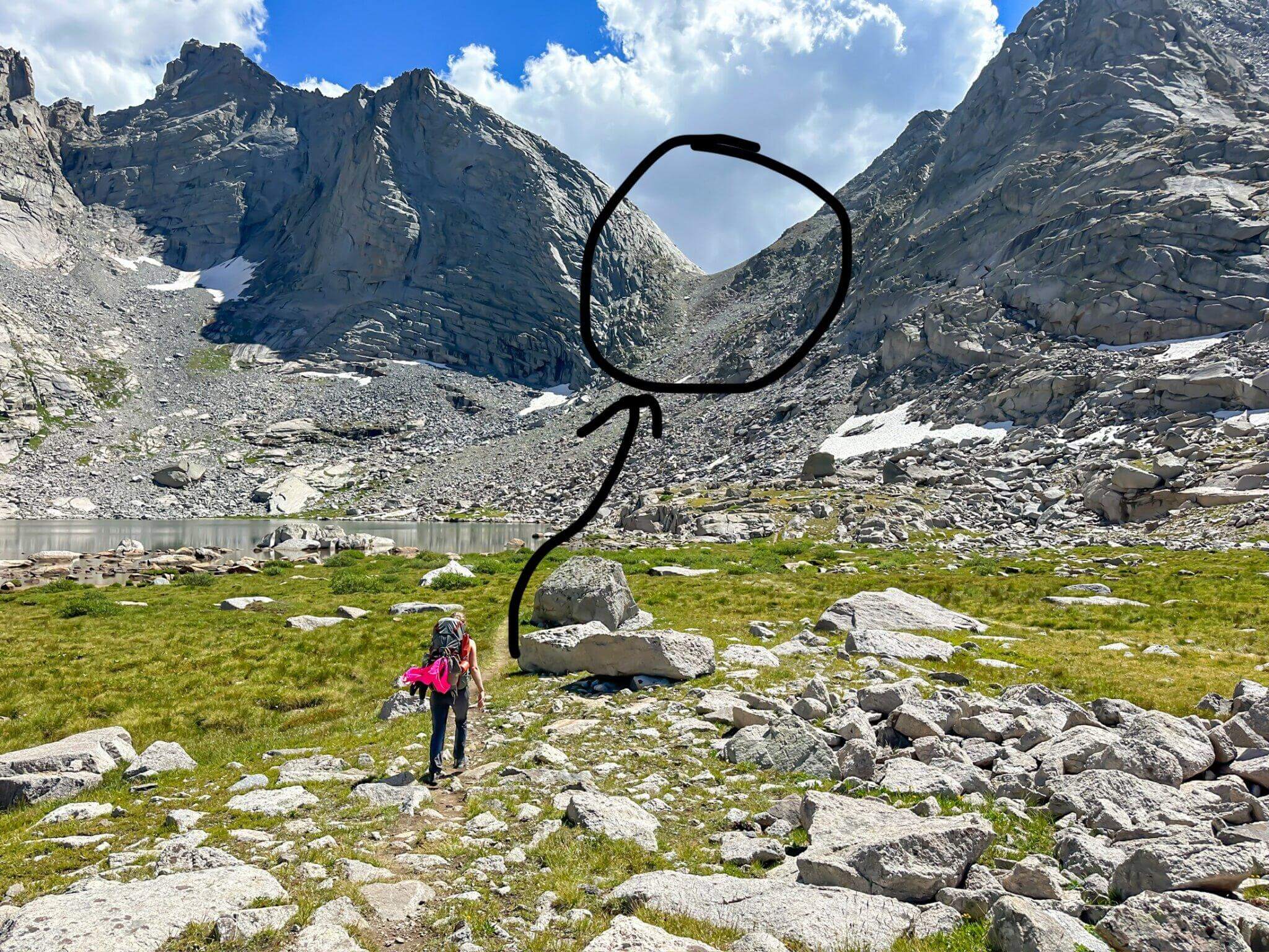 Backpacking Cirque of the Towers in the Wind River Range